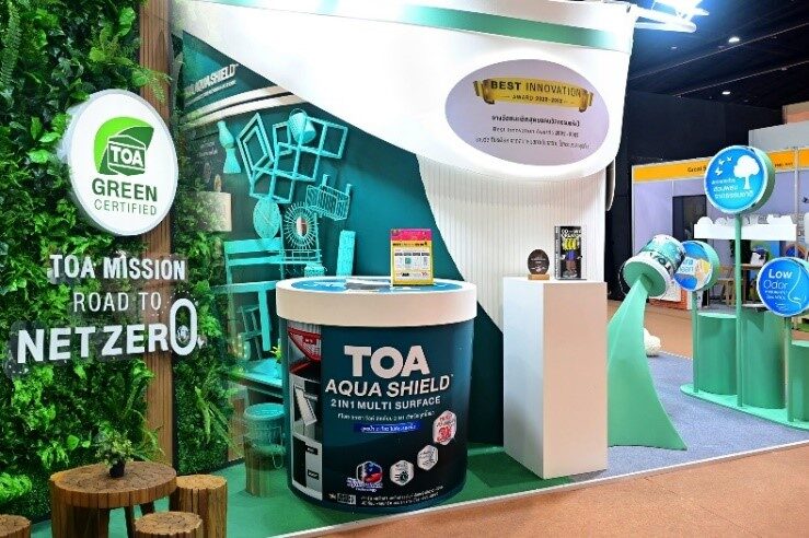 TOA โชว์สุดยอดนวัตกรรมสีและโซลูชั่นเพื่อคนรักบ้านครบวงจร