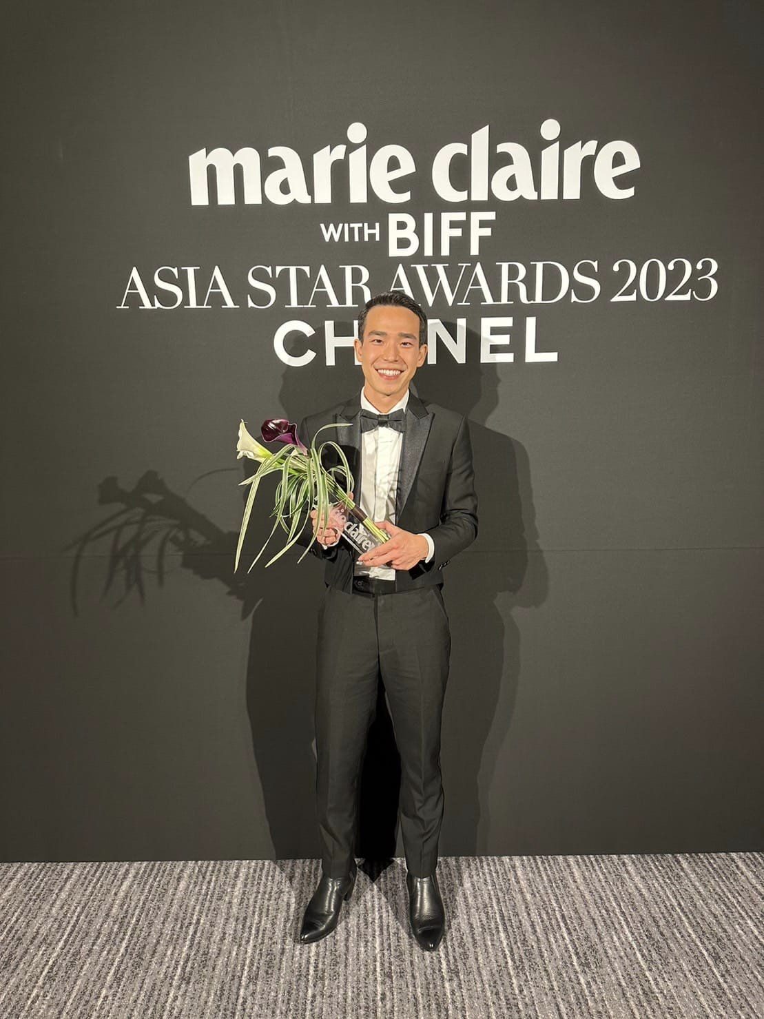 'อัด อวัช' คว้ารางวัล Rising Star Award งาน Marie Claire with BIFF Asia Star Awards 2023