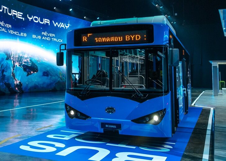 'เรเว่' รุกหนักตลาดรถไฟฟ้า ส่ง BYD 'บัส-ทรัก-ลีสซิ่ง' บุก