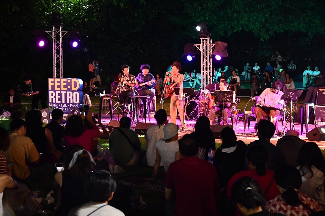 ที-โบน กระหึ่ม FEED RETRO ครวญเพลงอมตะ ปล่อยมุข ‘30 ปียังจำเนื้อไม่ได้'