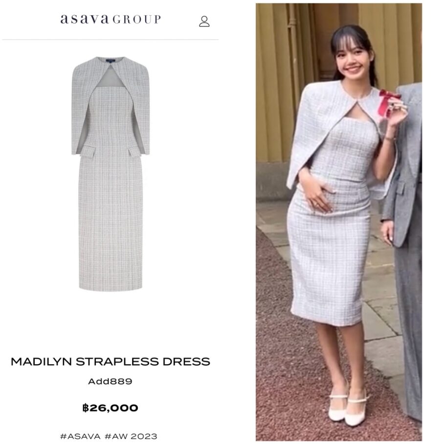 อีกหนึ่งคนไทย! ‘ลิซ่า’ สวมชุด ‘Asava’ รับพระราชทานเครื่องราชชั้น MBE จากคิงชาร์ลส์