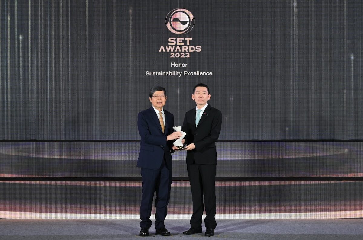 'ไทยออยล์' คว้ารางวัลเกียรติยศความยั่งยืน SET Awards 2023 หกปีรวด