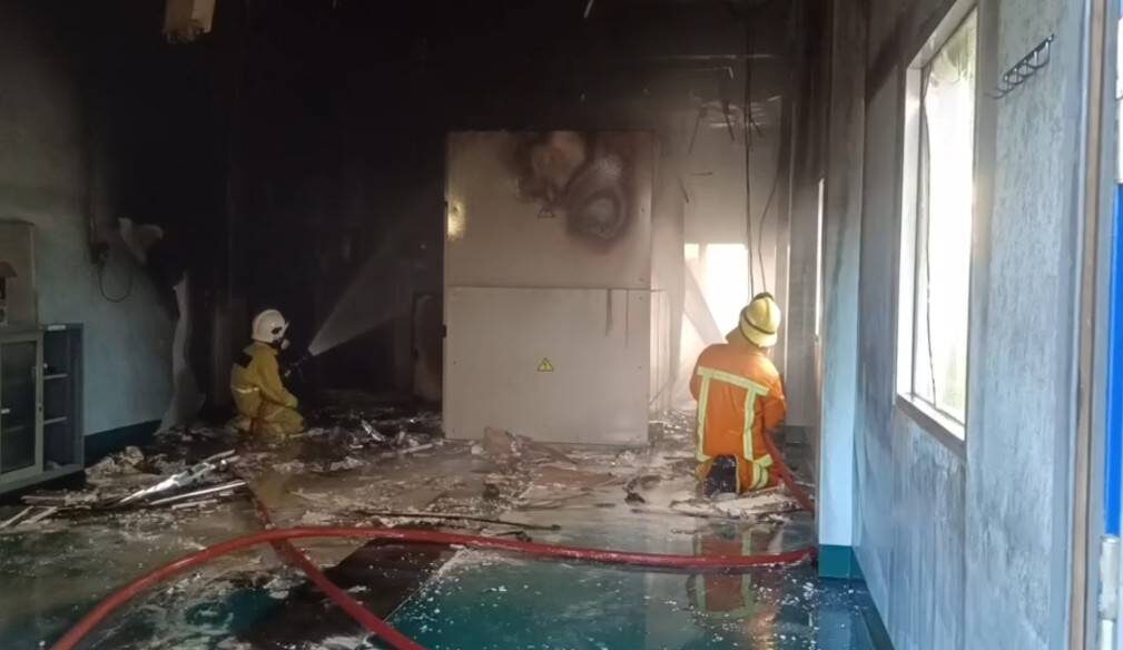 สิ้นเสียงบึ้มไฟลุกท่วม 'ห้องจ่ายไฟ' โรงงานเหล็ก เคยหลอมซีเซียม-137 โหม ...