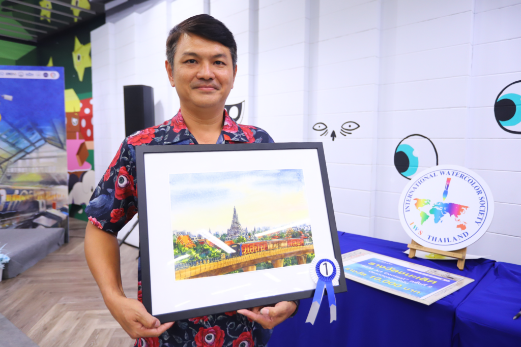 ยกพู่กันสาดสีสันรอบชิงชนะเลิศ ‘BEM Art Contest’ ปีที่ 2