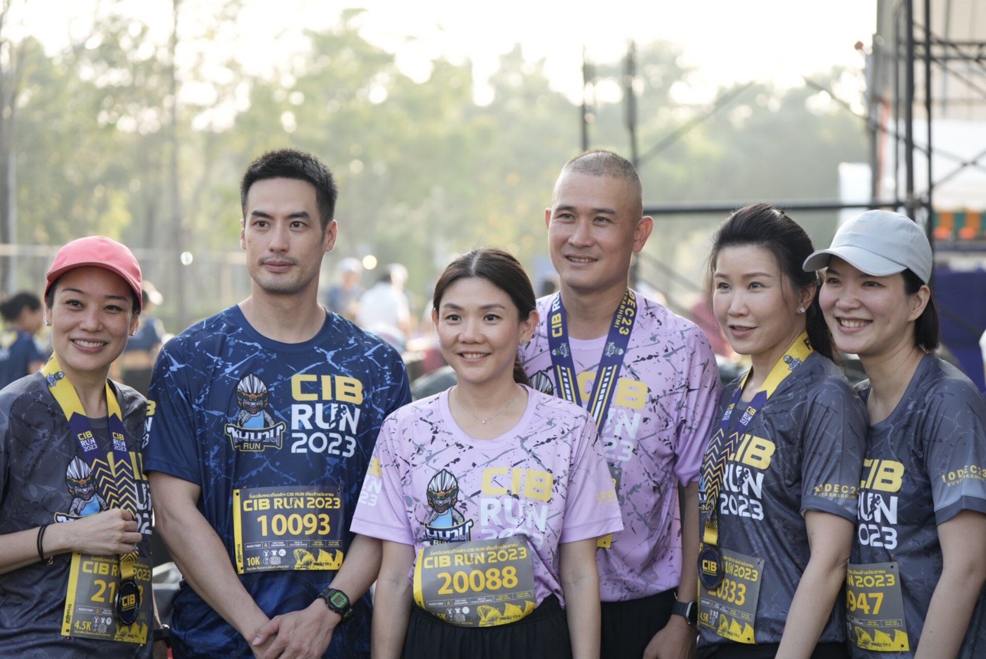 10,000 นักวิ่ง ร่วมงาน CIB Run ทดสอบความฟิตวิ่งประกบชุดหนุมาน