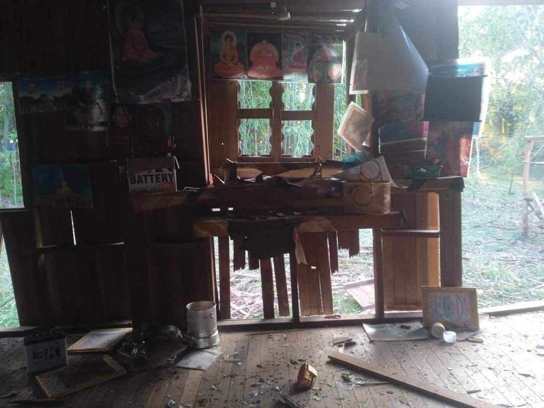 ยอดตายพุ่ง 15 ราย ภัยสงคราม กอกาเลก พม่าทิ้งบอมบ์ กลายเป็นเมืองร้าง