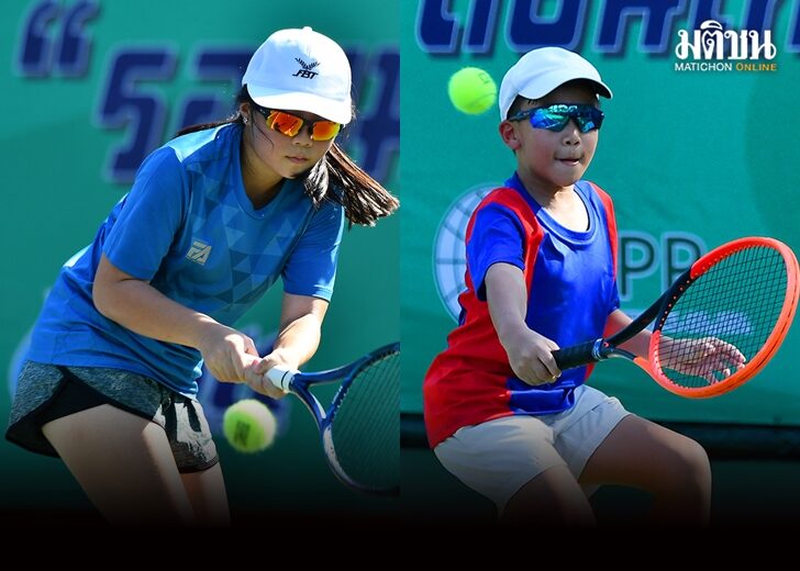 ณิชวรัชญ์-ปรัตถกร ทะลุตัดเชือก หวด PTT-NSDF ลอนเทนนิสฯ มาสเตอร์