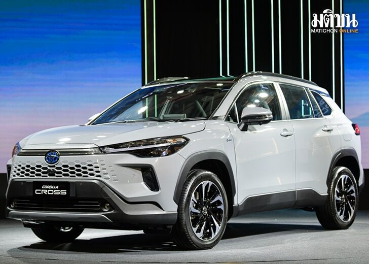 โตโยต้าเปิดตัว New Corolla CROSS 2024 ใส่ออปชั่นเพิ่ม ยืนราคาเดิม ...