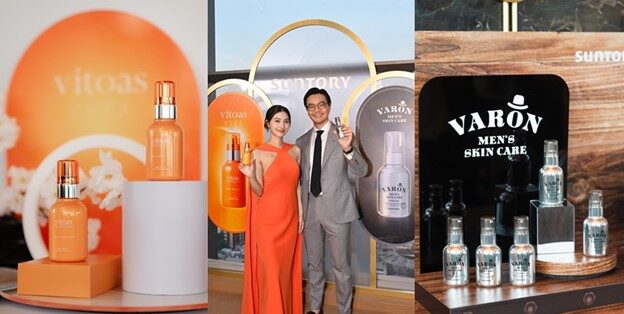เปิดตัวแบรนด์แอมบาสเดอร์ SUNTORY Vitoas Varon