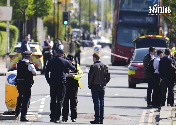 ลอนดอนระทึก! ควงมีดซามูไรไล่แทงผู้คนบนท้องถนน เด็กชายวัย 14 ดับ