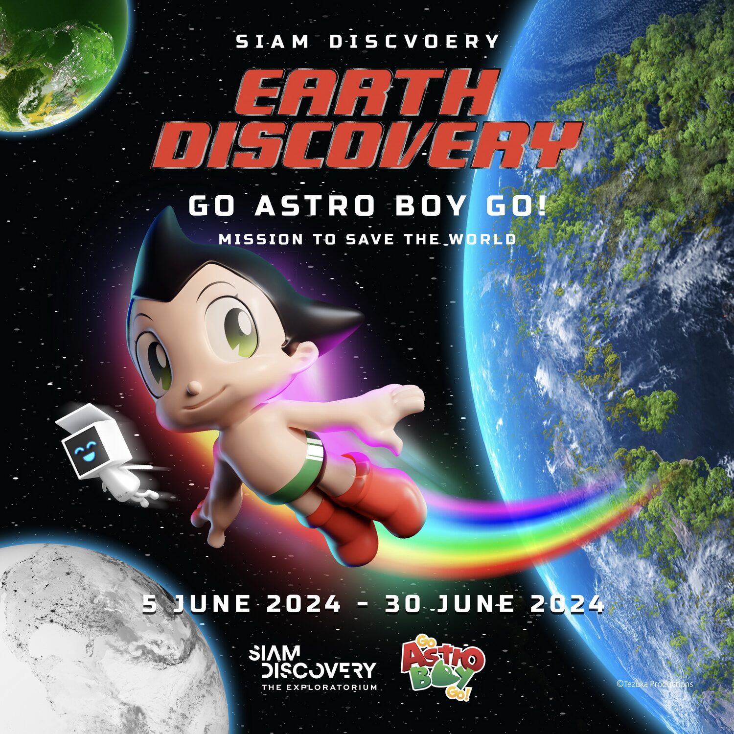 สยามดิสคัฟเวอรี่จัดงาน Siam Discovery x Go Astro Boy GO! ชวนกอบกู้โลกใน ...