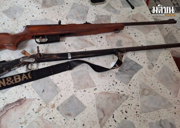 จับแล้ว 3 เยาวชน ขโมยปืนยาวพ่อไปยิงคนอื่น ในเทศกาลกินไก่หนองกี่เจ็บ 3 ...