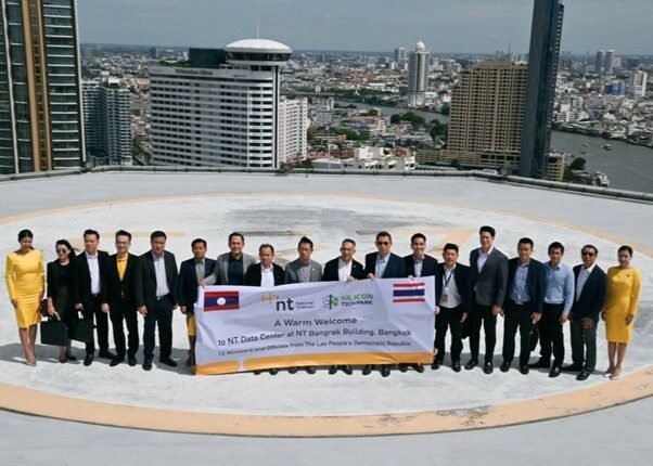 NT ร่วมกับ Silicon Tech Park พาคณะรัฐบาลลาว ชม ดาต้าเซ็นเตอร์