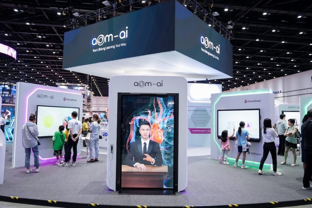 NetDragon จับมือ EDA (Thailand) เปิดตัว aom-ai แพลตฟอร์มออนไลน์เพื่อการศึกษายุคดิจิทัลโดย AI