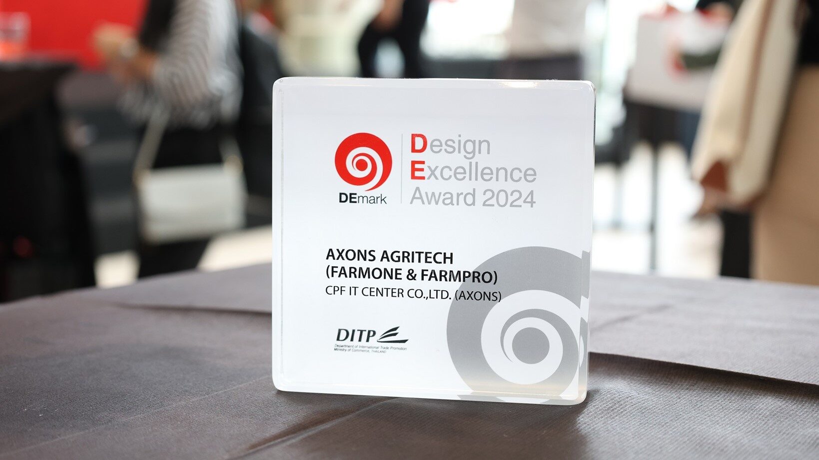 AXONS คว้ารางวัล DEmark 2024 จากการออกแบบแอปพลิเคชันเพื่อการเกษตรยุคดิจิทัล