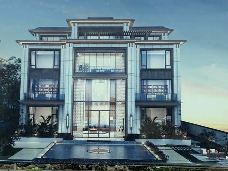 เปิดภาพล่าสุด โครงการบ้านหรูของทุนจีน คฤหาสน์หลังละ 100 ล้าน ริมแม่น้ำเจ้าพระยา