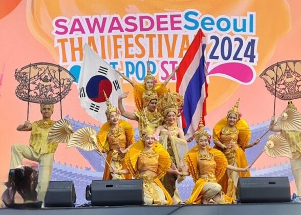 คนแห่ร่วมงาน เทศกาล Sawasdee Seoul Thai Festival 2024: T-Pop Story กลางกรุงโซล