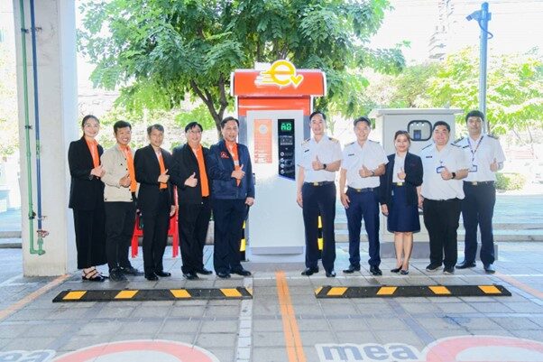 MEA ชูพลังงานสะอาด เปิดสถานีชาร์จ EV ณ MRT ศูนย์วัฒนธรรมฯ ขับเคลื่อนอนาคตการเดินทางไร้มลพิษ