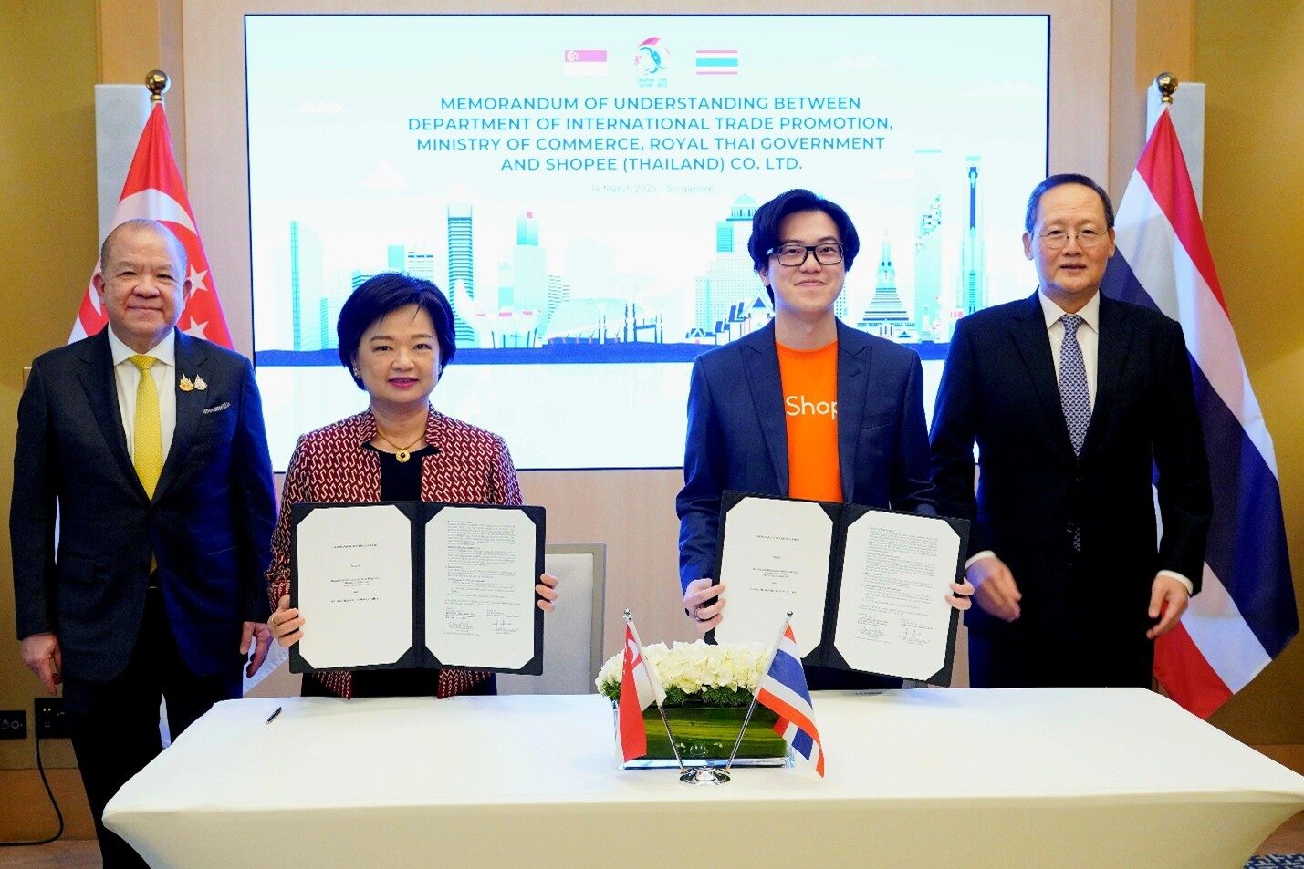 DITP ย้ำความร่วมมือ Shopee บรรลุข้อตกลงความร่วมมือ (MOU) ฉบับที่ 2