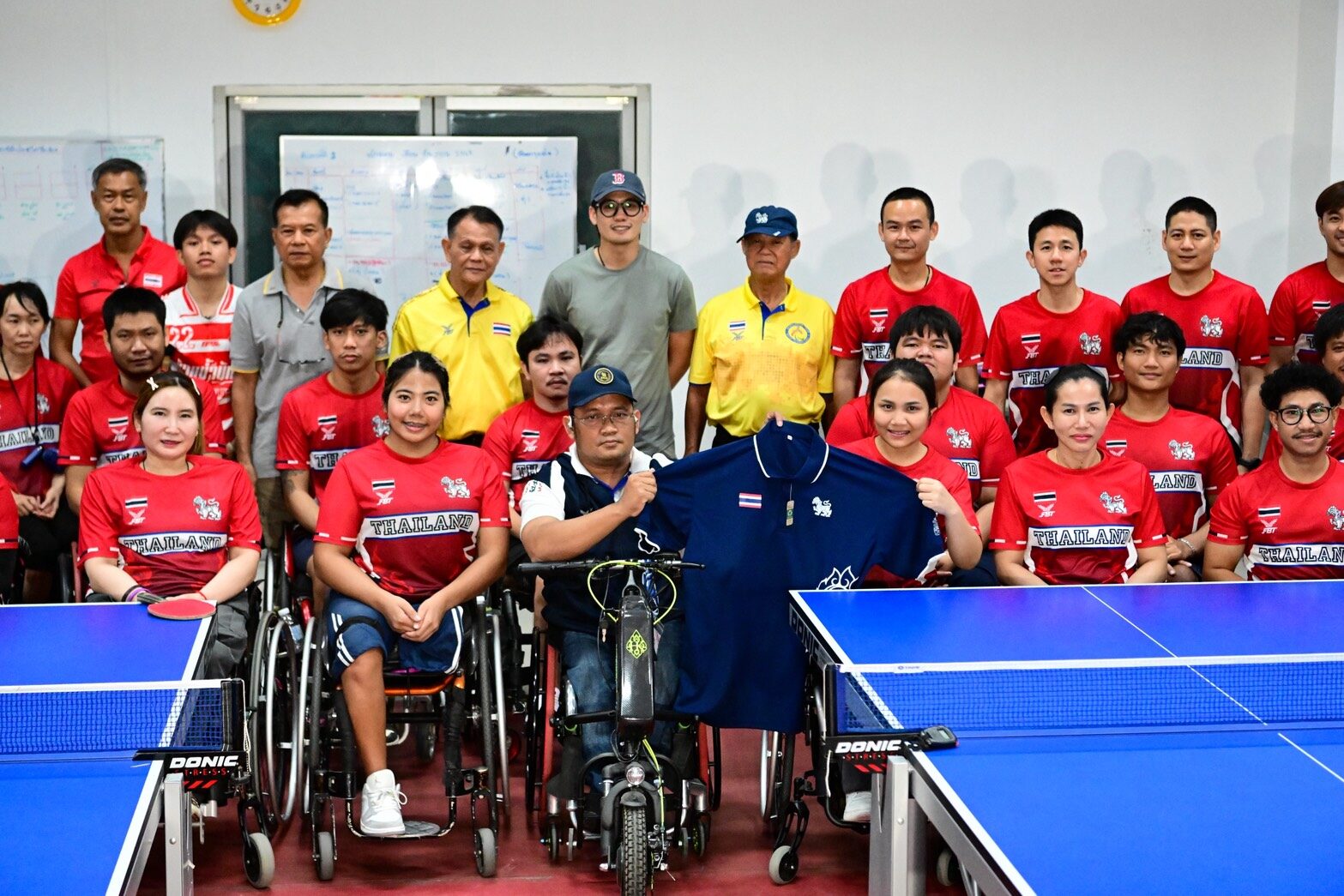 โปเต้ นำทัพเทเบิลเทนนิสวีลแชร์พาราไทย ลุยศึกอาเซียนพาราเกมส์ ที่โคราช