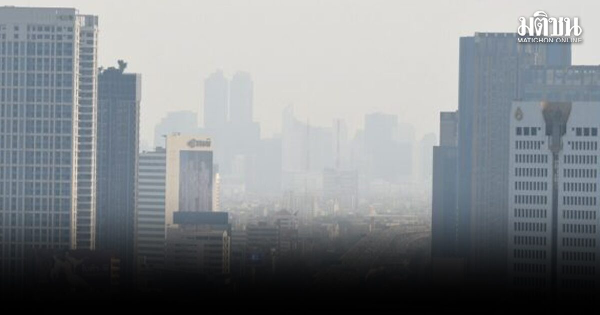 ค่าฝุ่นวันนี้ คุณภาพอากาศอยู่ในเกณฑ์ปานกลาง กรุงเทพฯ เปิด 12 เขต PM 2.5 ...